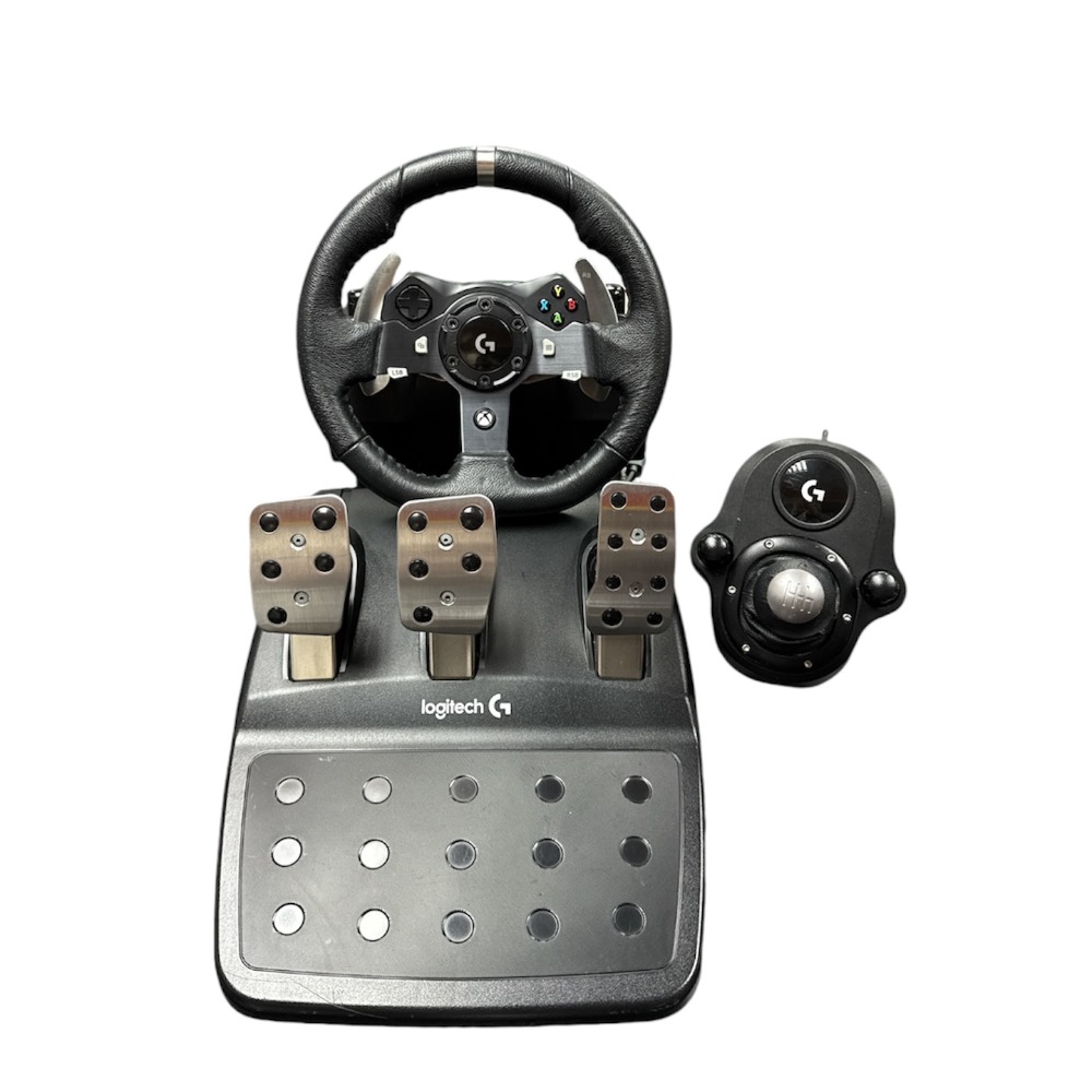 Pre-owned Logitech G920 Driving Force Racing Wheel Package (Xbox One+PC ...